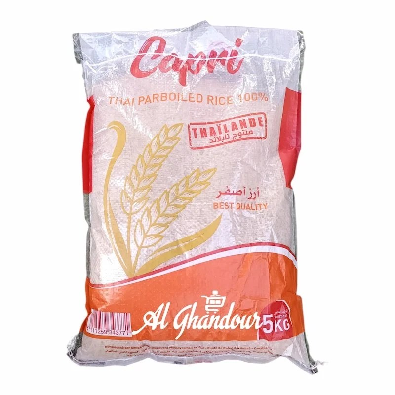 Capri Premium Thai Parboiled Rice – 5 kg – Lexus Market